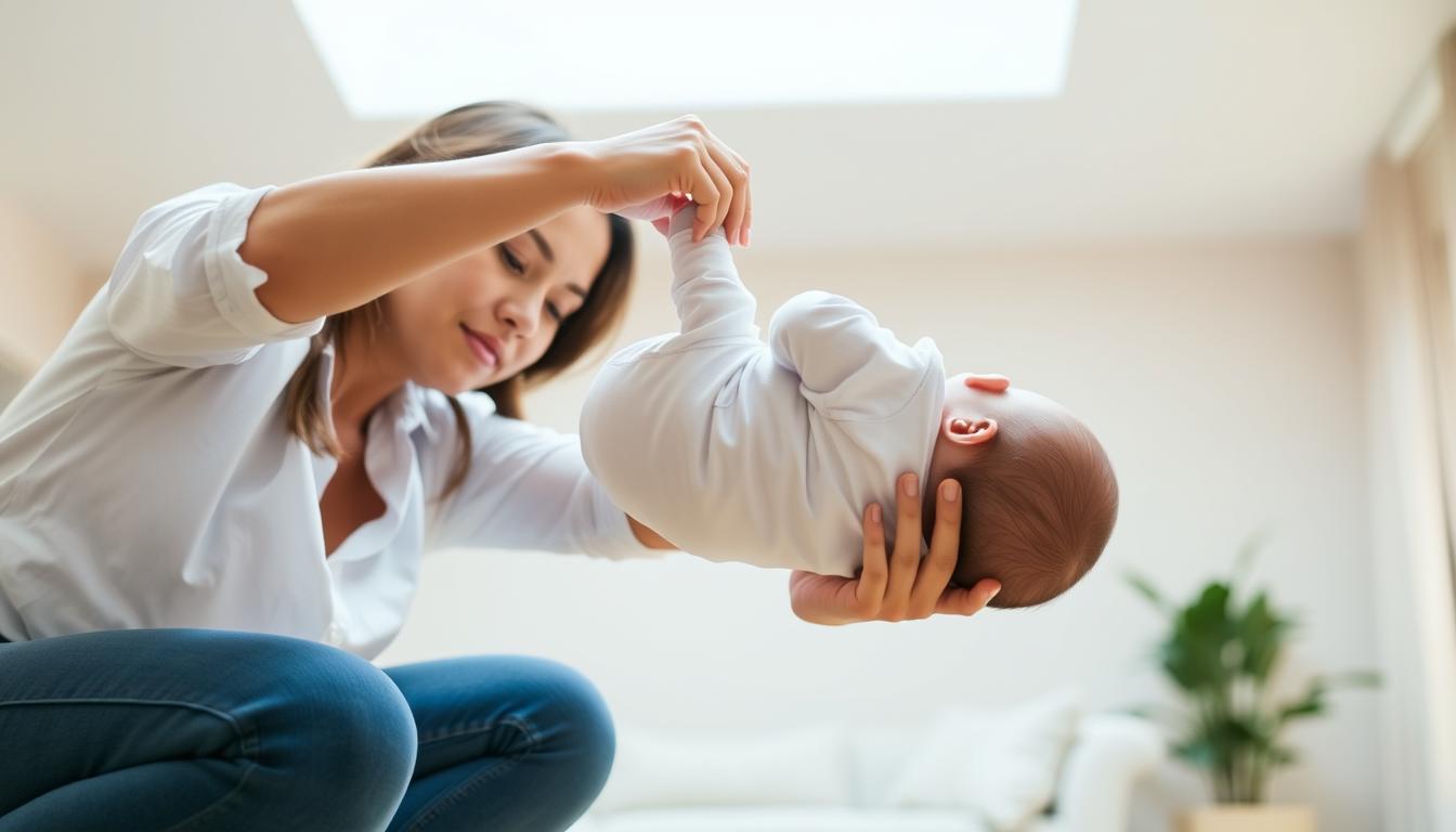 How To Lift Your Baby Safely During Postpartum